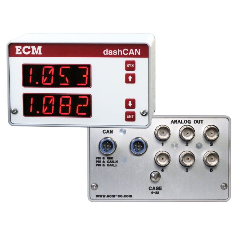 dashCAN+ Display Module, 6x analog out - Calibrated Success